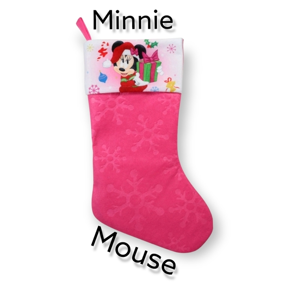 Disney | Holiday | Nwt Minnie Mouse 8inch Stocking | Poshmark